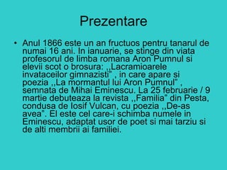 Mihai Eminescu | PPT