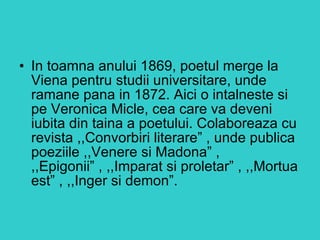 Mihai Eminescu | PPT