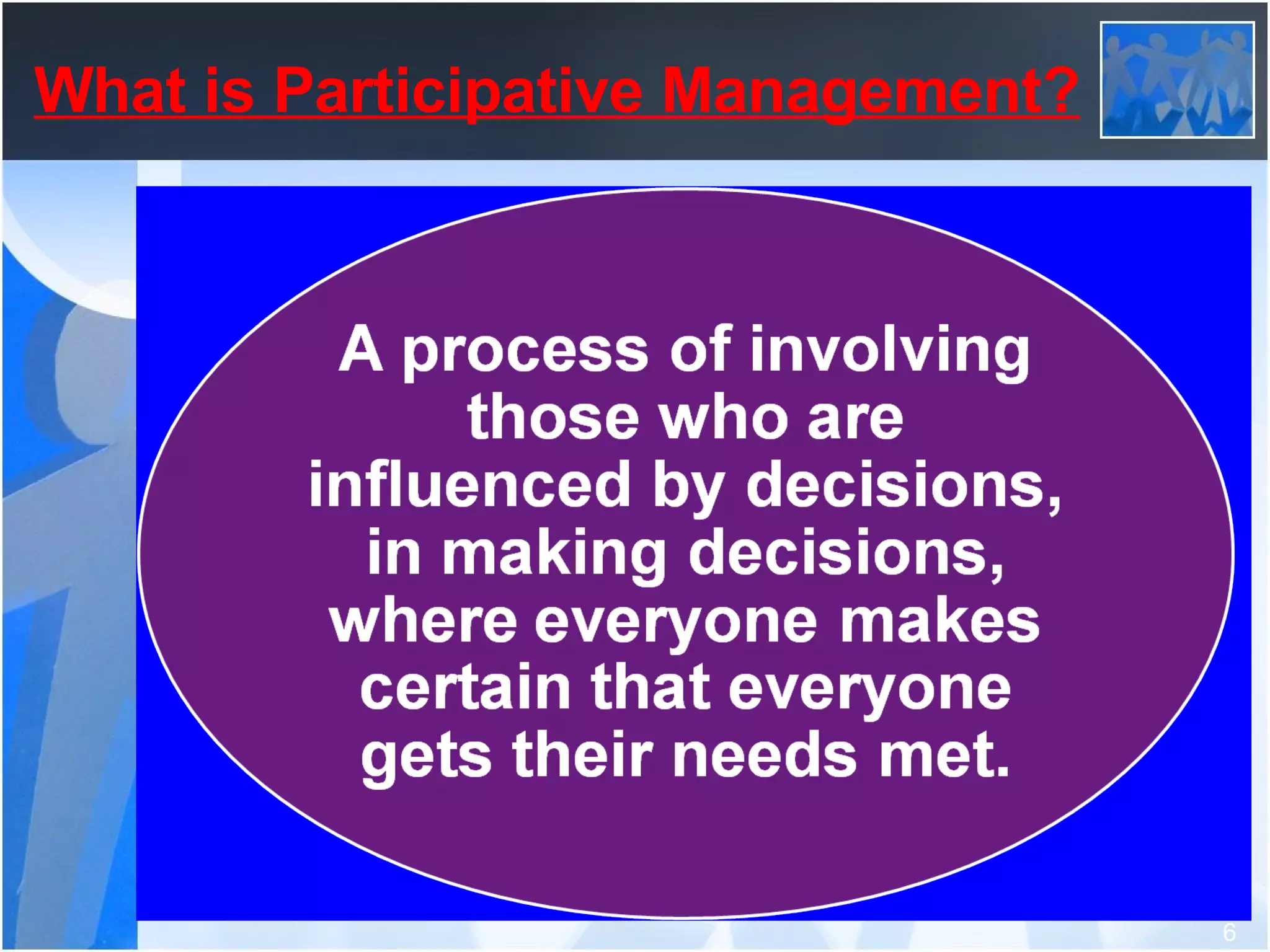 participative management | PPT