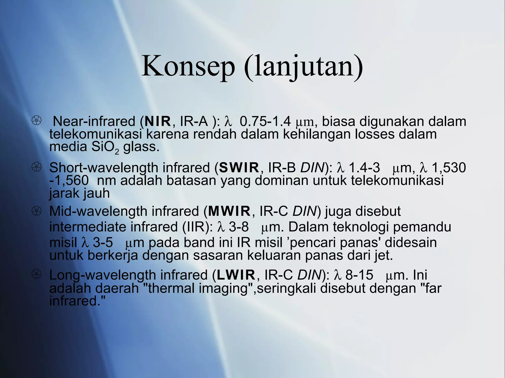 Informasi Keselamatan Radiasi Infra Merah | PPT