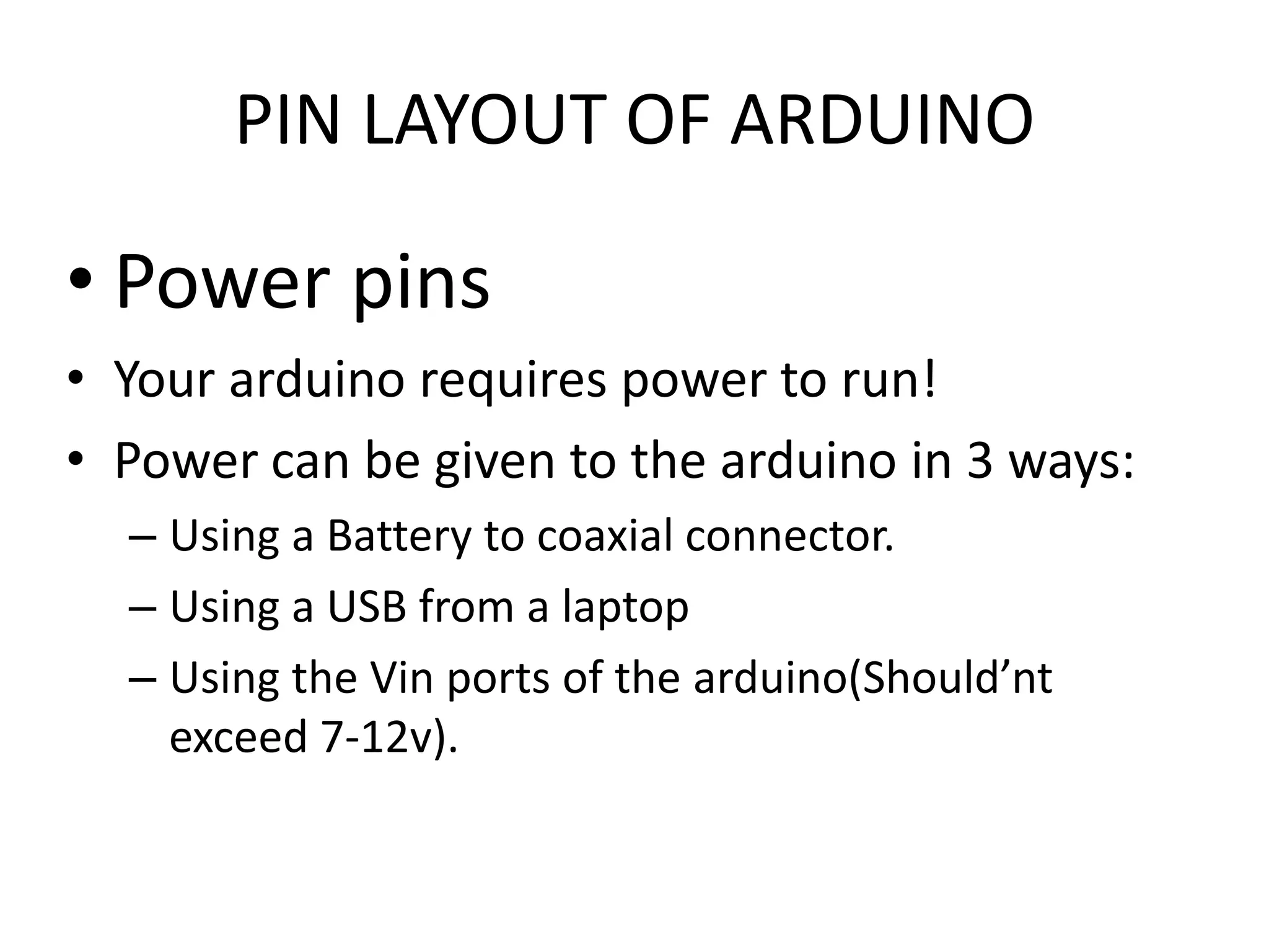 Introduction To Arduino Ppt