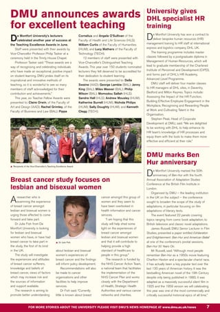 De montfort Newsletter | PDF