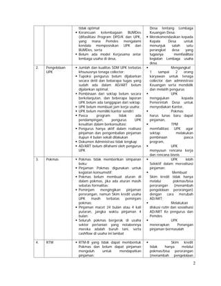Progress report Mei bojonegoro | PDF