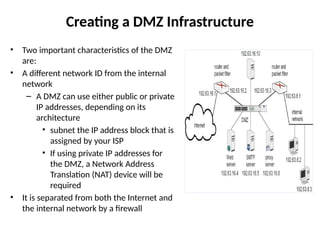 Demilitarized Zone (DMZ) in computer networking | PPT