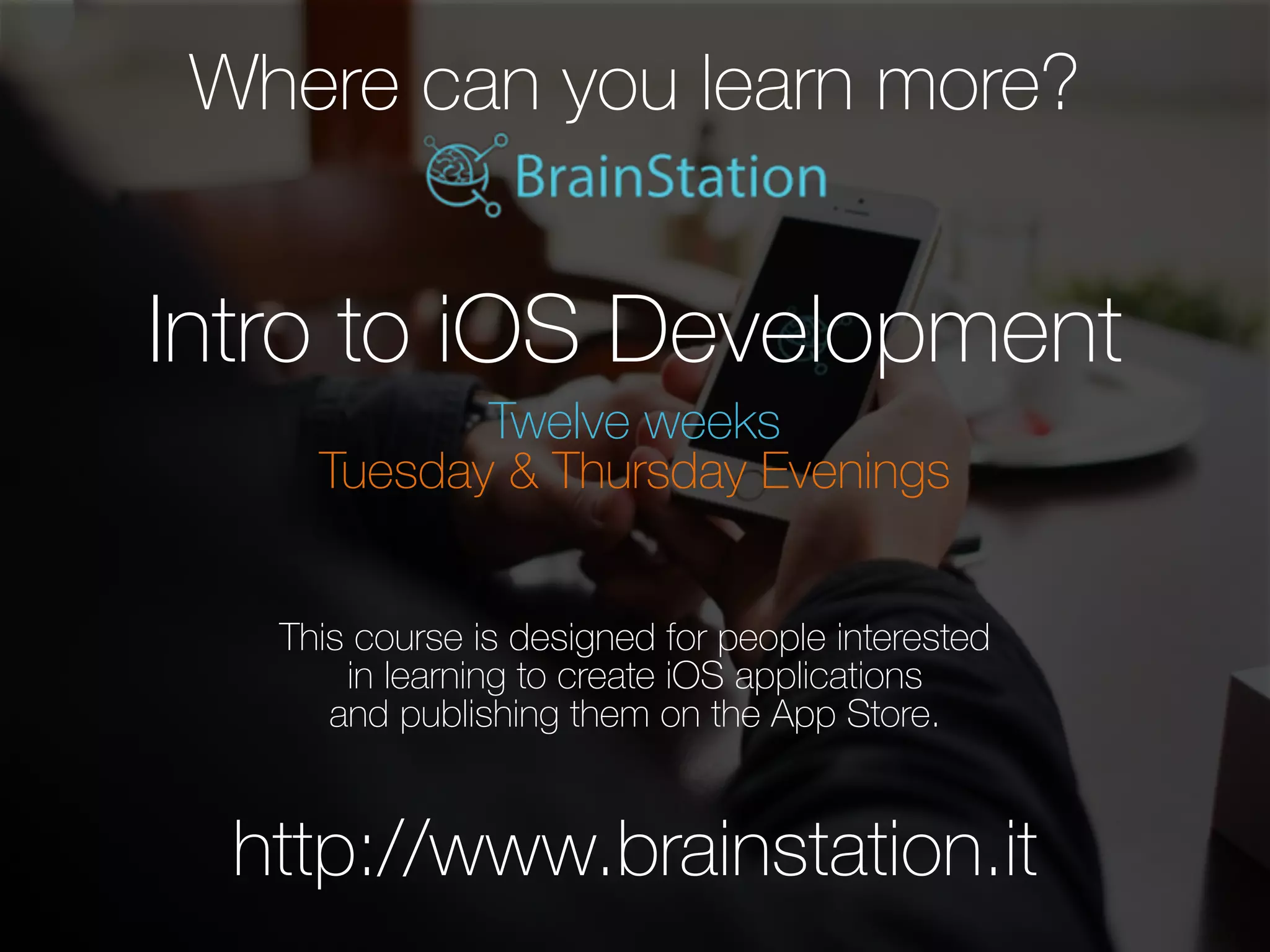 Ryerson DMZ iOS Development Workshop | PPT