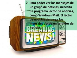 Grupos de noticias (News) | PPTX