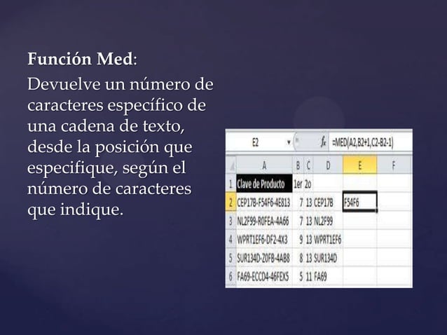 FUNCIONES EN EXCEL | PPTX