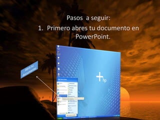 como configurar vista patron de diapositivas? | PPTX