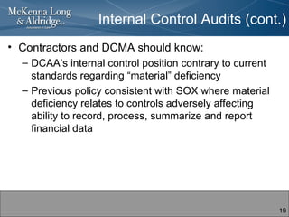 Recent Trends in Government Contract Cost Recovery and DCAA Audit ...
