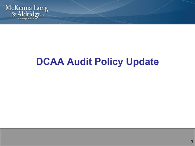 Recent Trends in Government Contract Cost Recovery and DCAA Audit ...