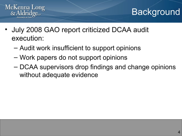 Recent Trends in Government Contract Cost Recovery and DCAA Audit ...