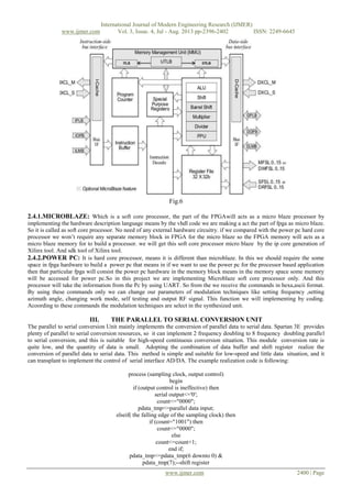 High speed customized serial protocol for IP integration on FPGA based SOC applications | PDF ...