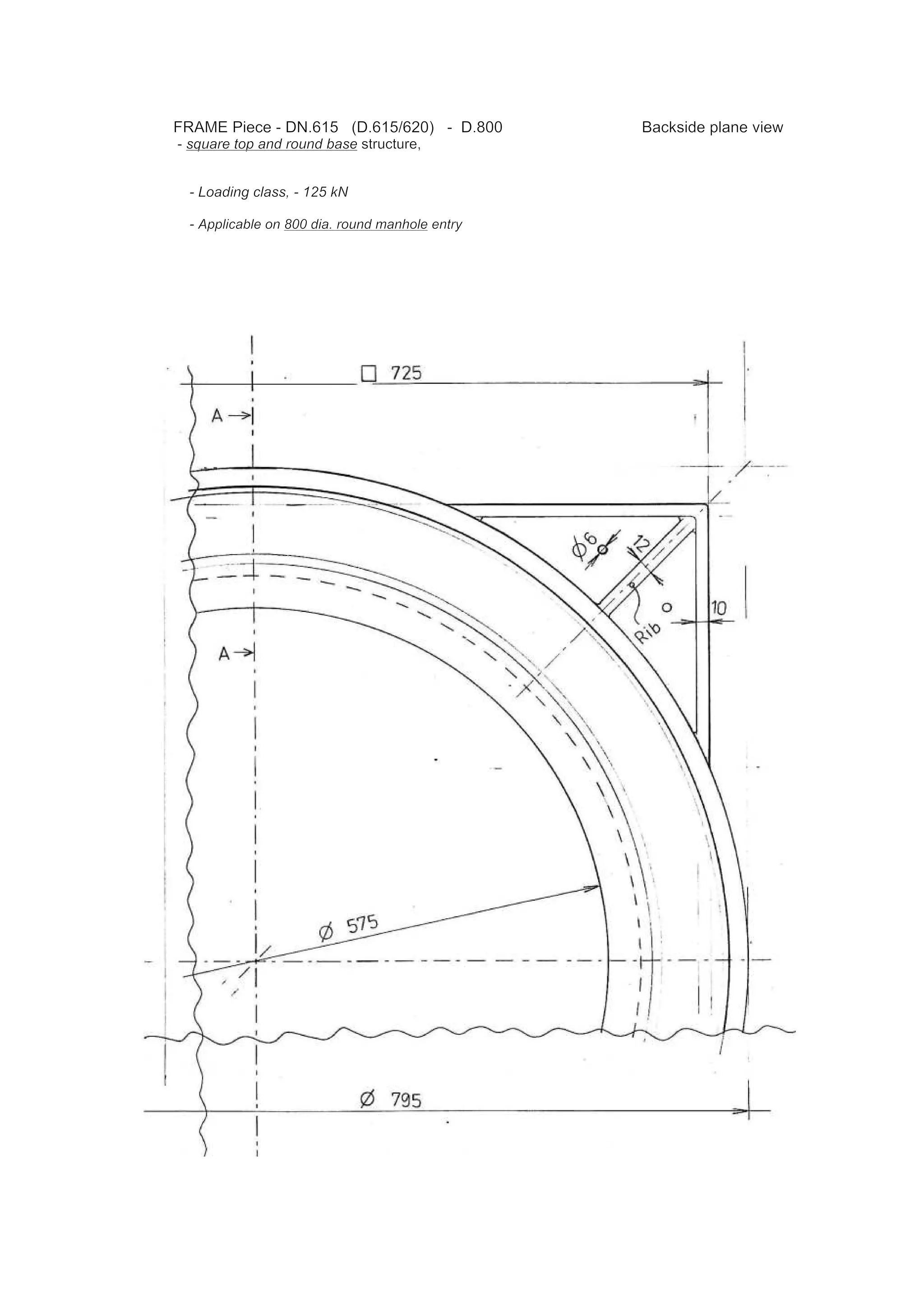DN615 ductile-iron-manhole-cover-125kn | PDF