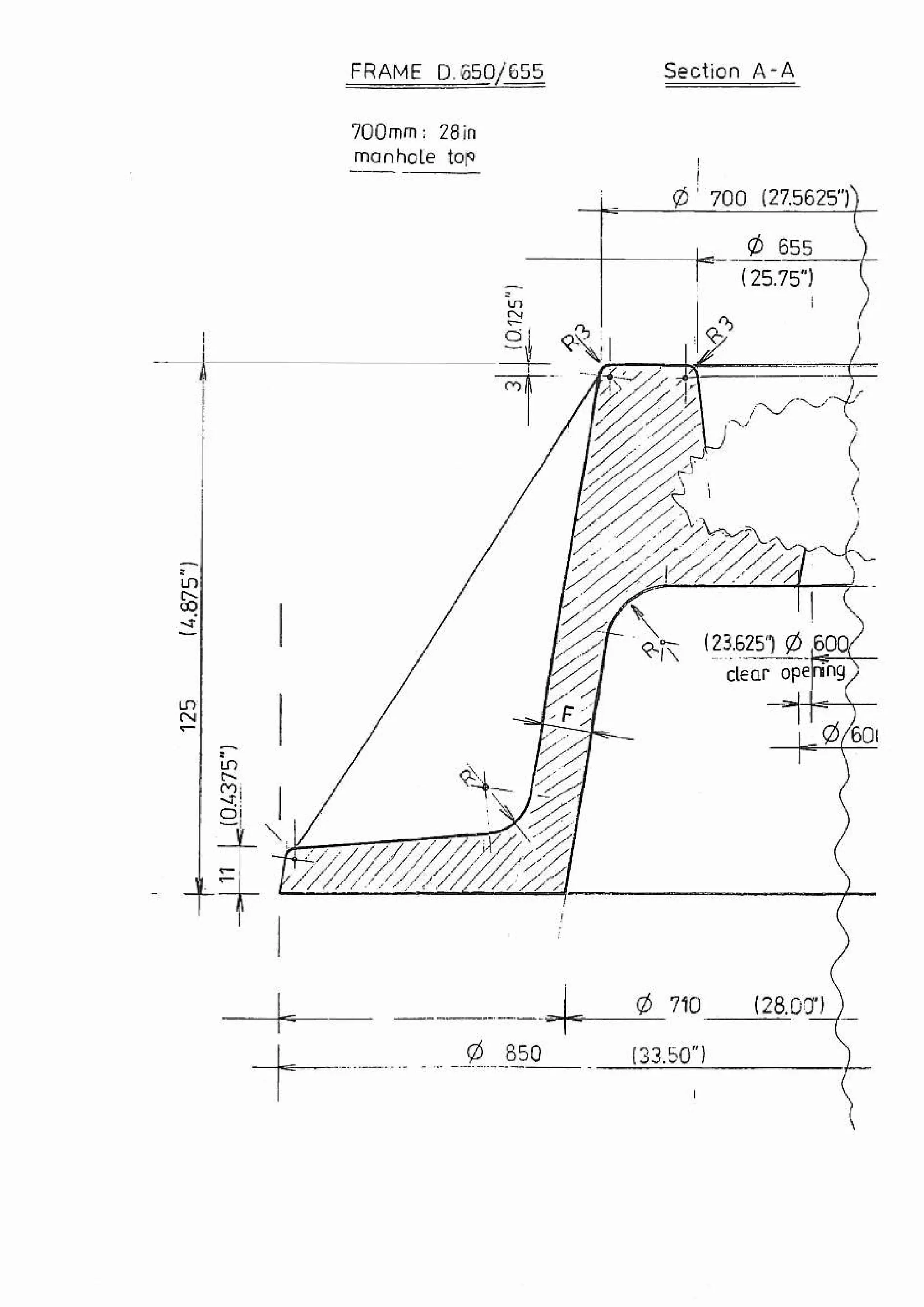 DN650 - Ductile Iron Manhole Cover D400 400kN - 600 mm | PDF