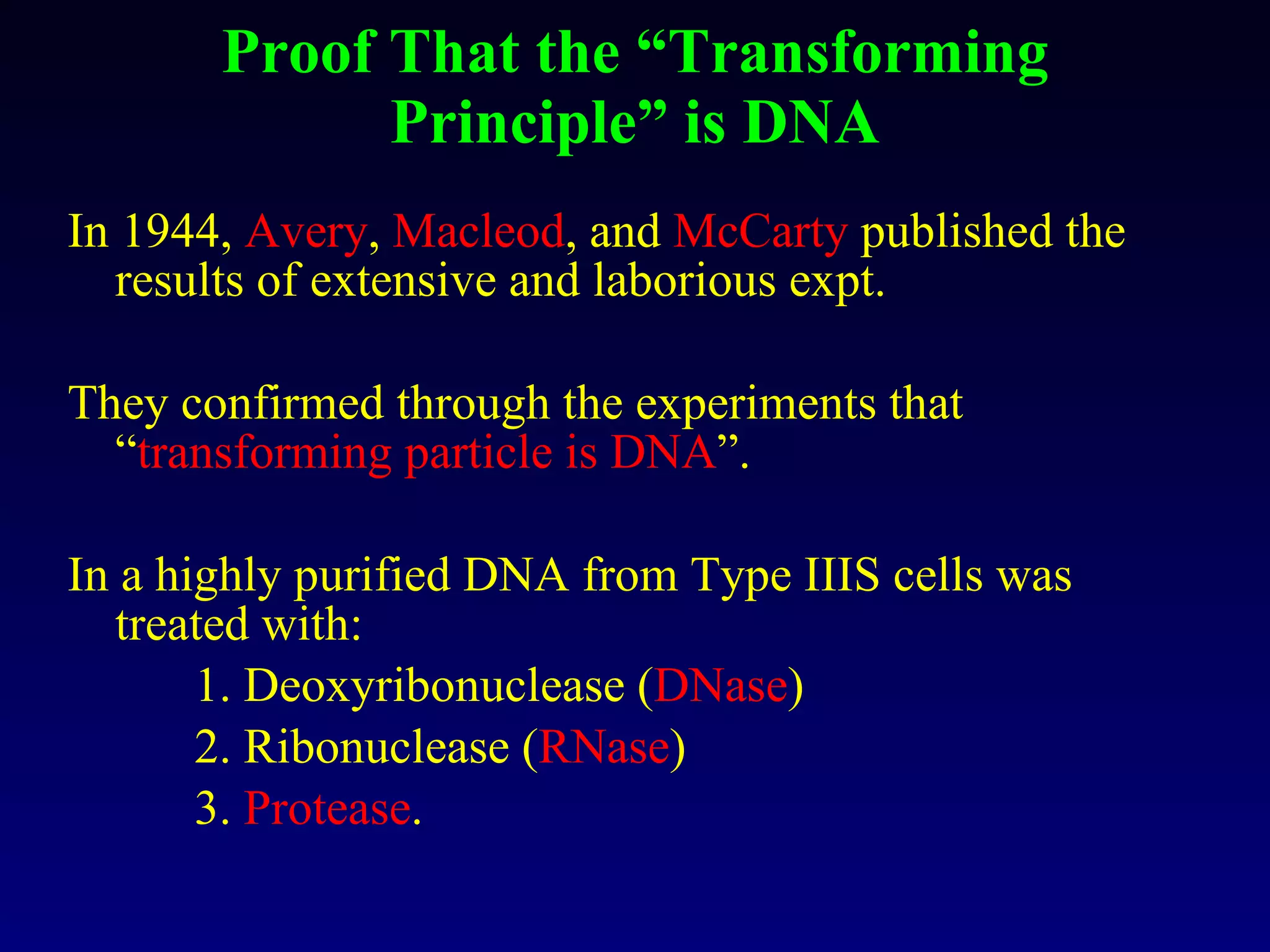 DNA -Genetic Material | PPT