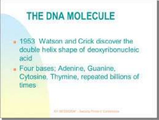Dna the code of life . a shot lesson for grade 12 learners