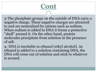DNA extraction | PPTX