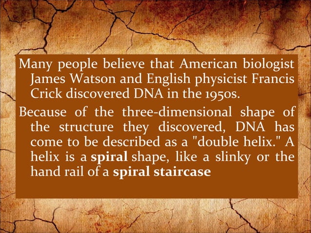 DNA: BOOK OF LIFE | PPT