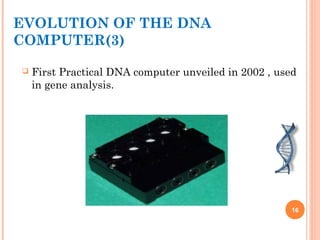 DNA & Bio computer | PPT
