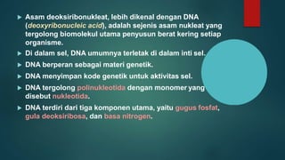 DNA | PPT