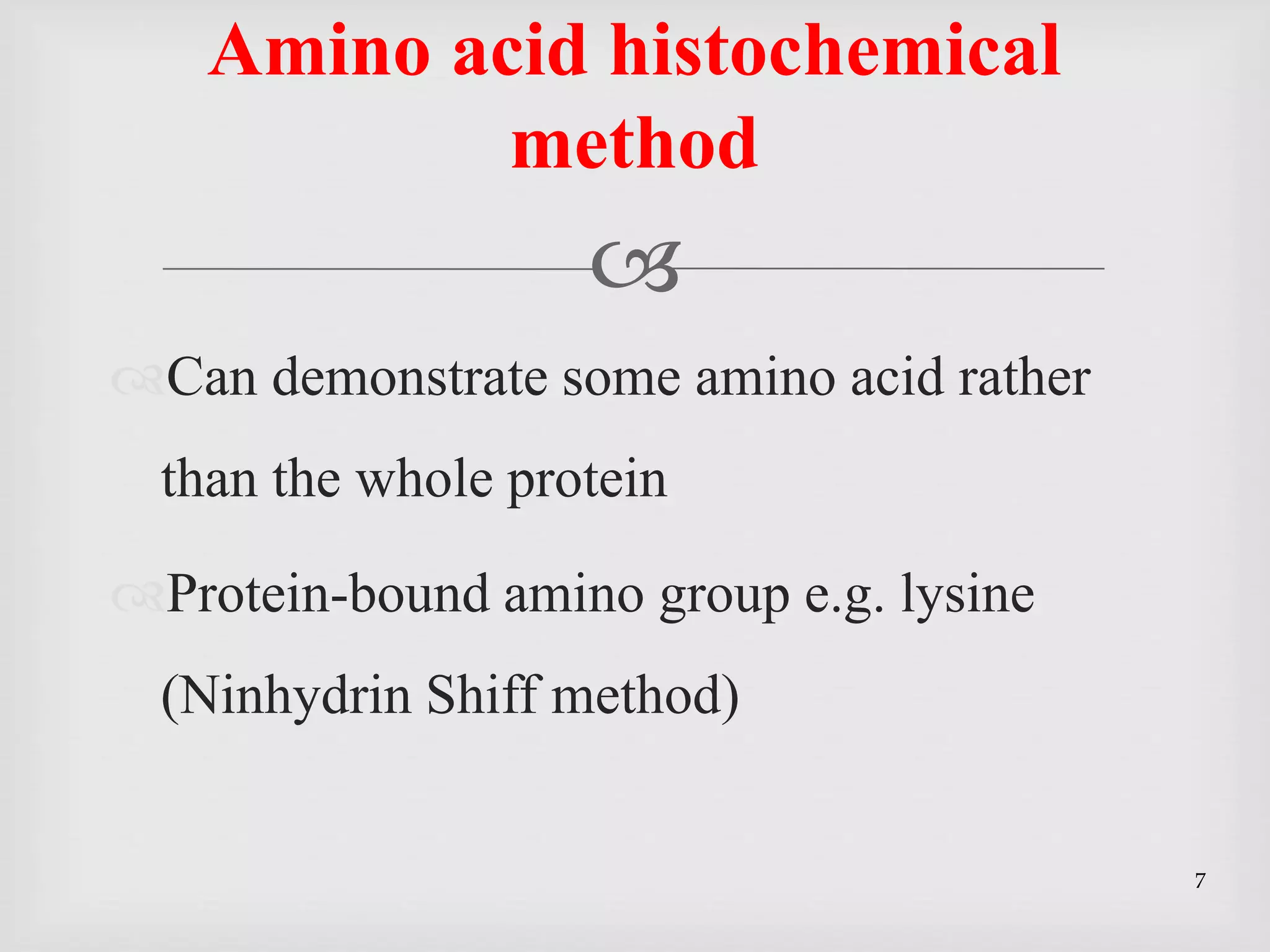 Demonstration of protein and nucleic acids | PPTX