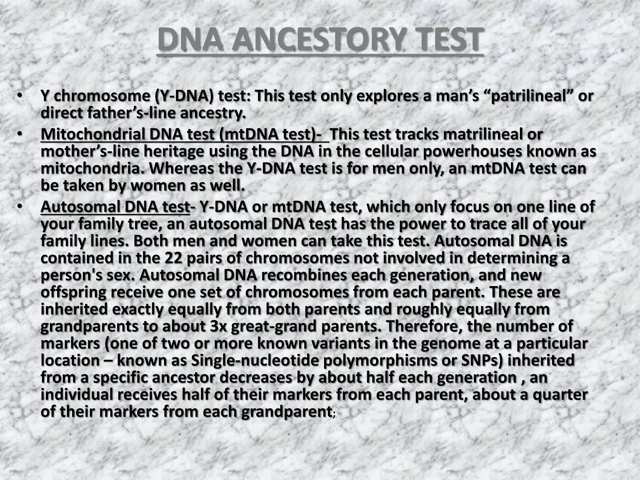 Forensic DNA Profiling | PPTX