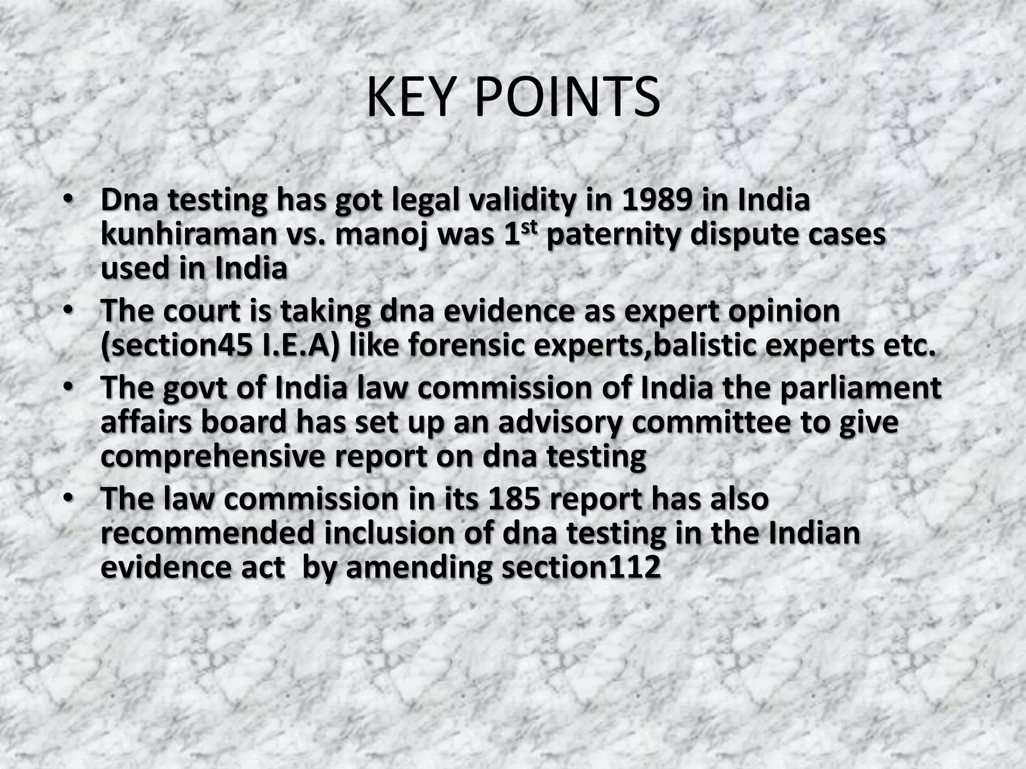 Forensic DNA Profiling | PPTX