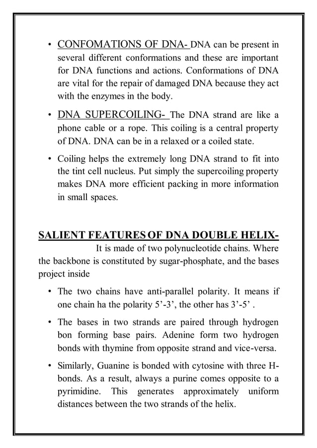 Dna | DOCX | Genetics | Science