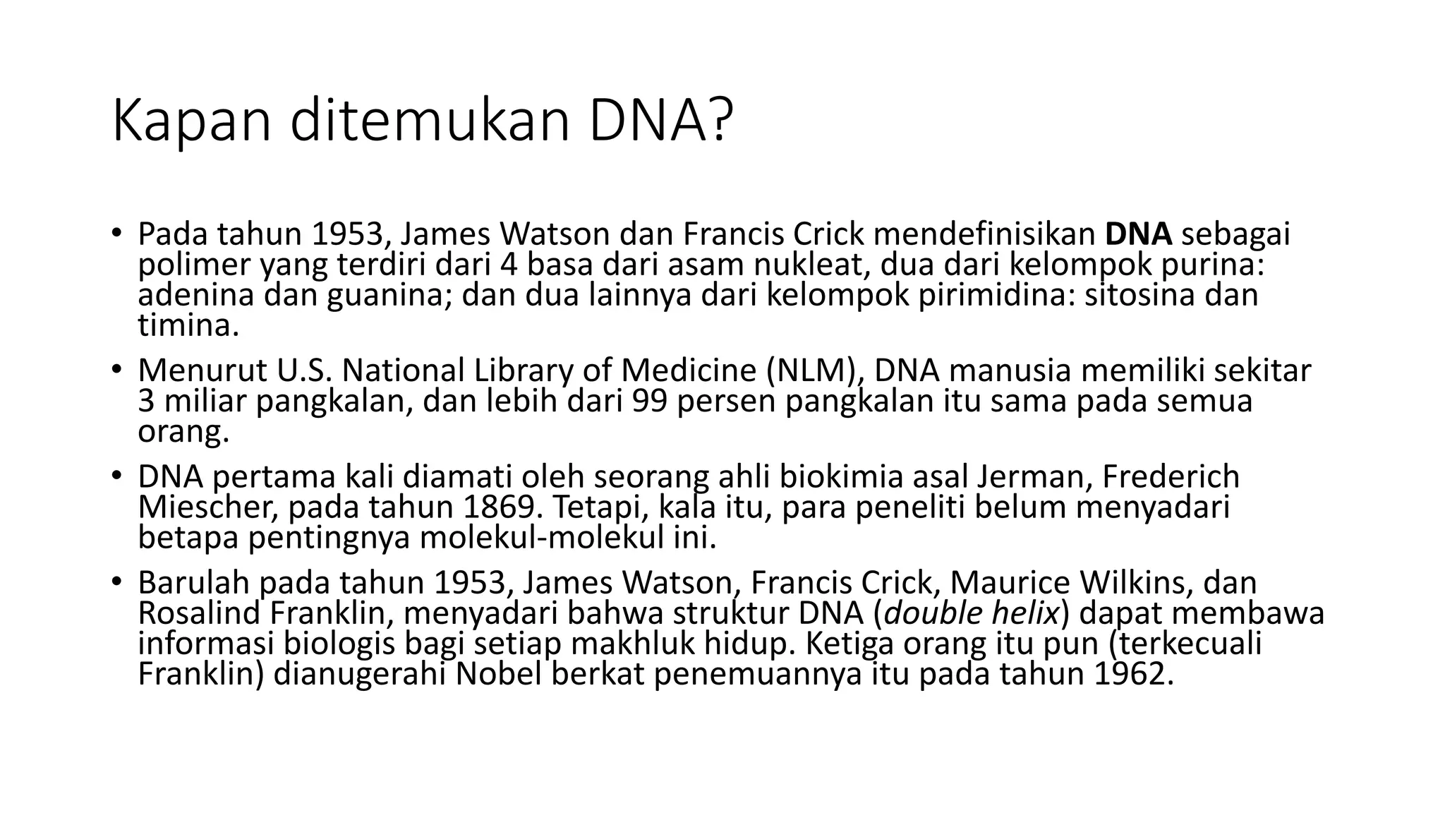 Dna | PPT