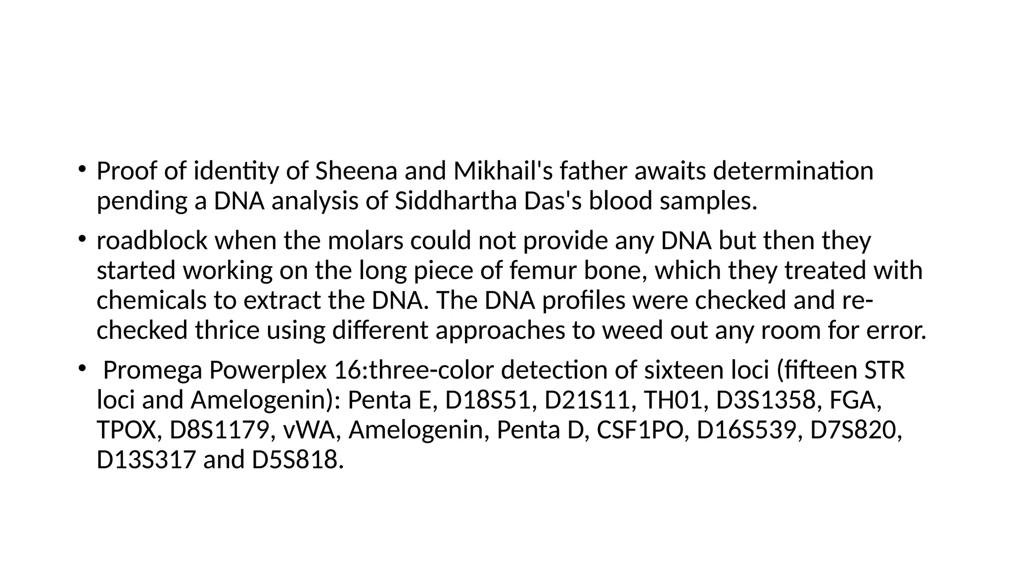Case study on the use of DNA profiling.pptx