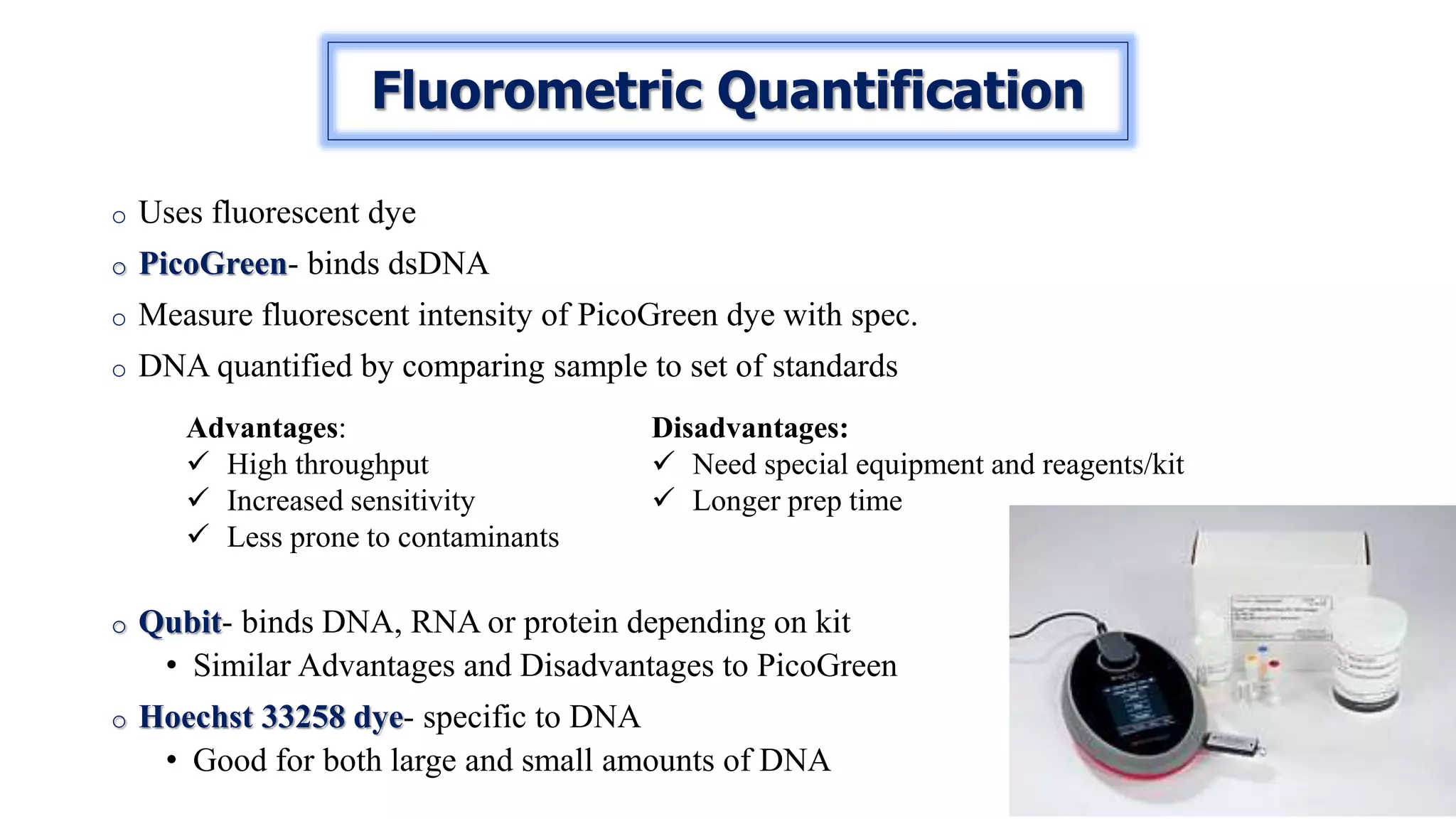 Dna Basics On Isolation Quantification Storage Pptx Biological Sciences Science