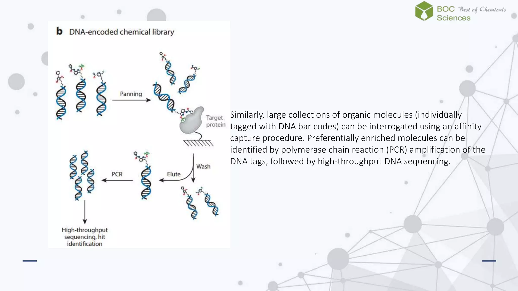 Dna encoded library technology-boc sciences | PPTX