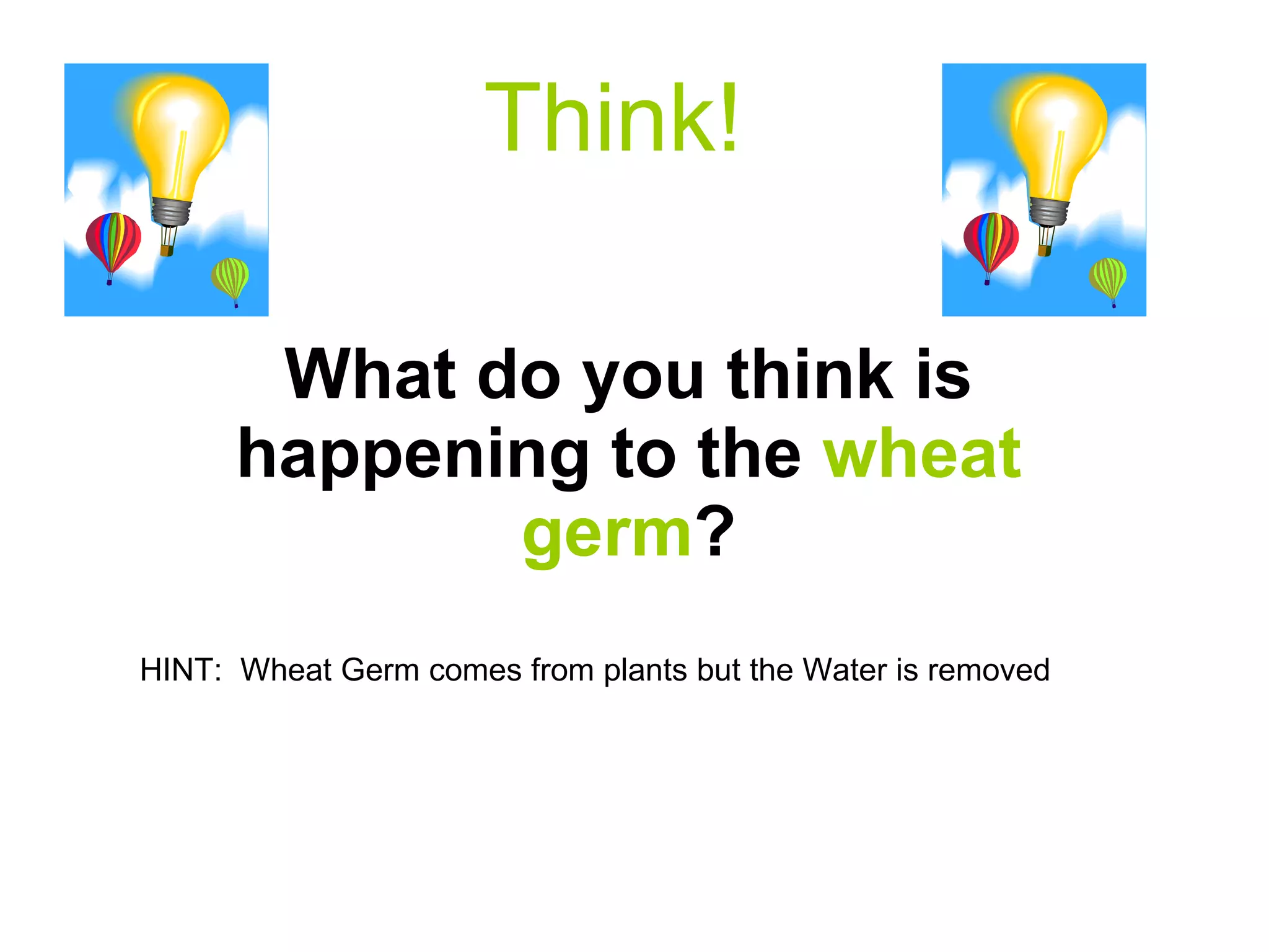 Dna Extraction From Wheat Germ | PPT