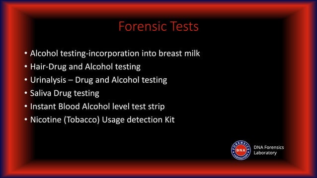 Dna Forensics Lab | PPT