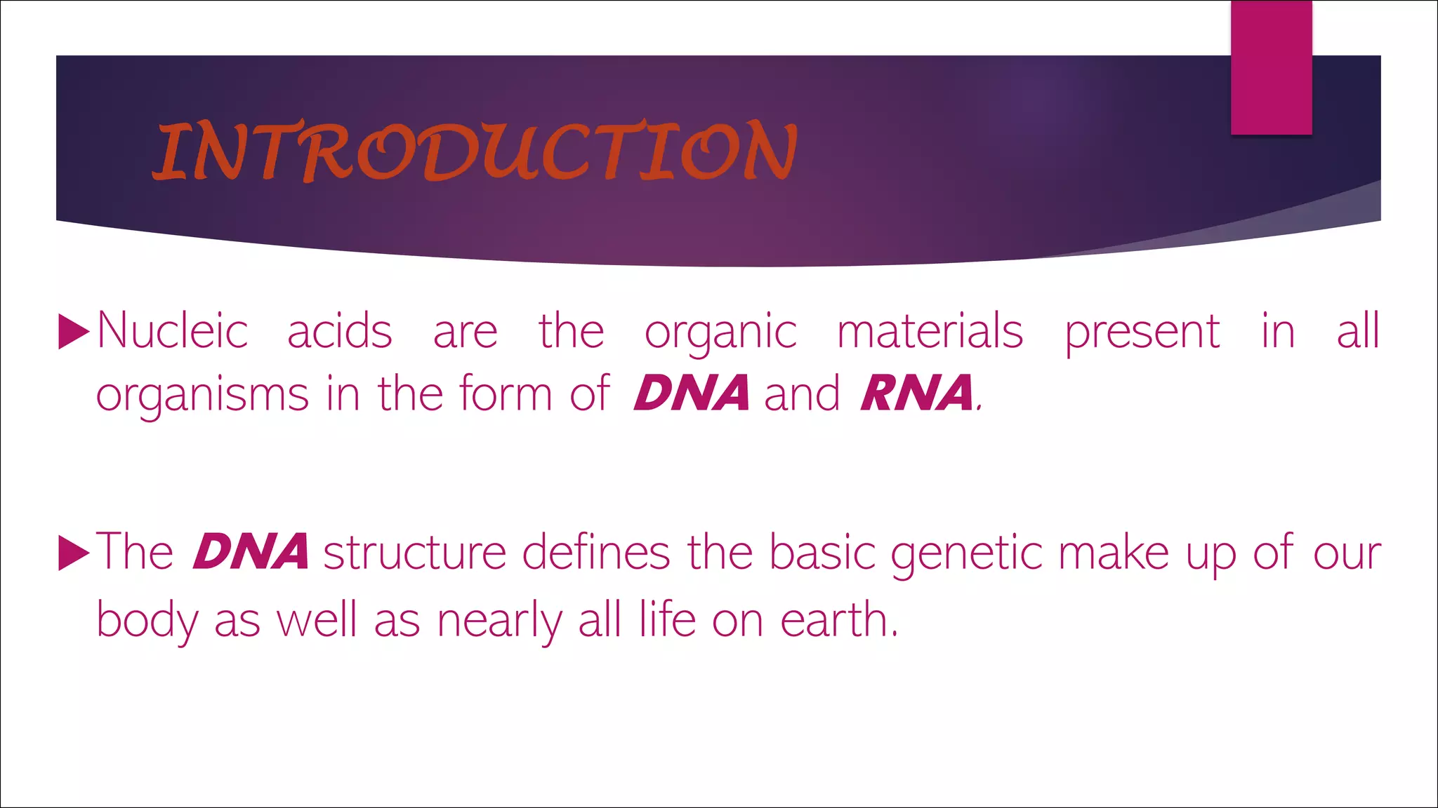 Structure and Functions of DNA. | PDF