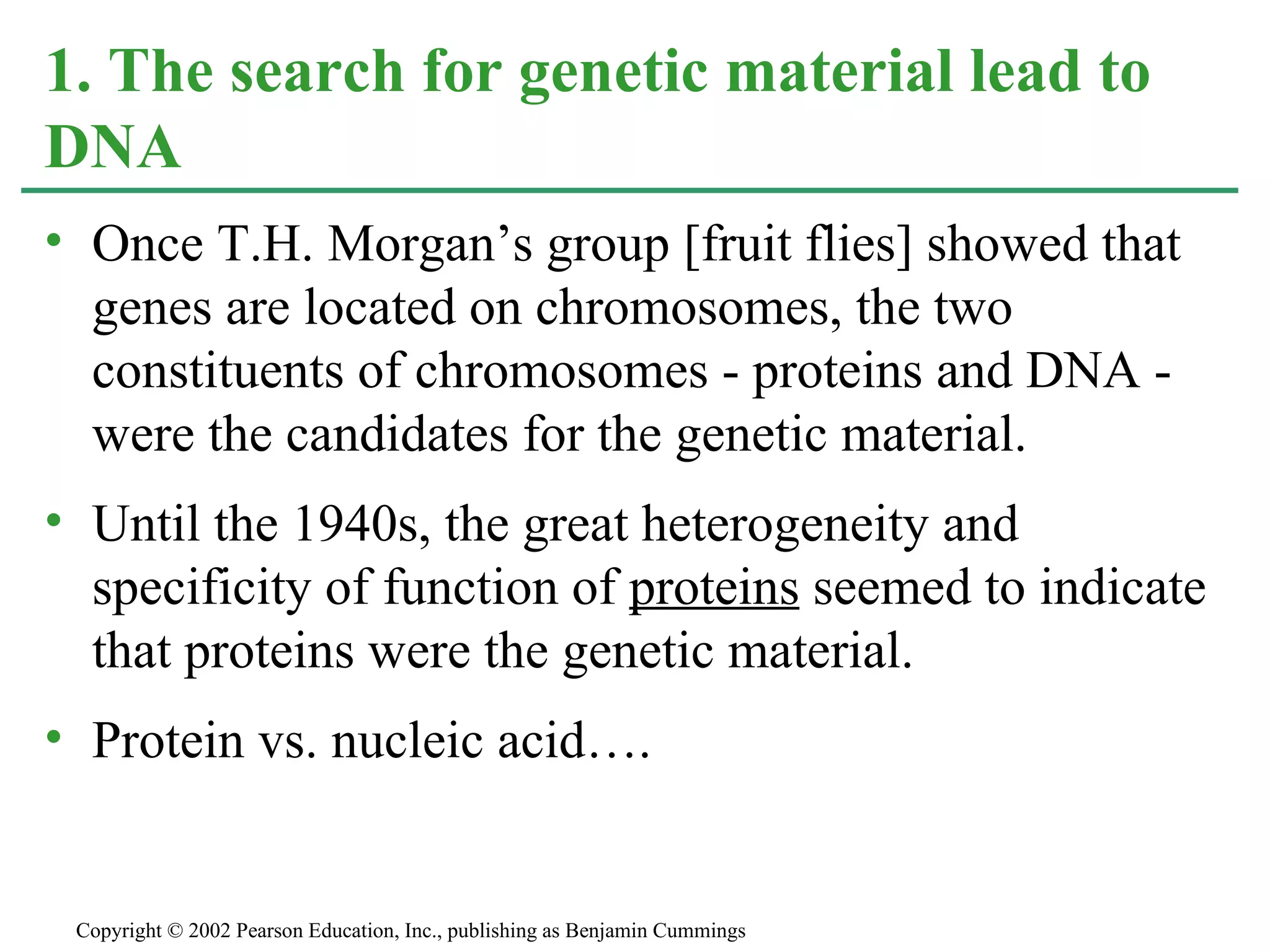 Dna History And Replication Review | PPT