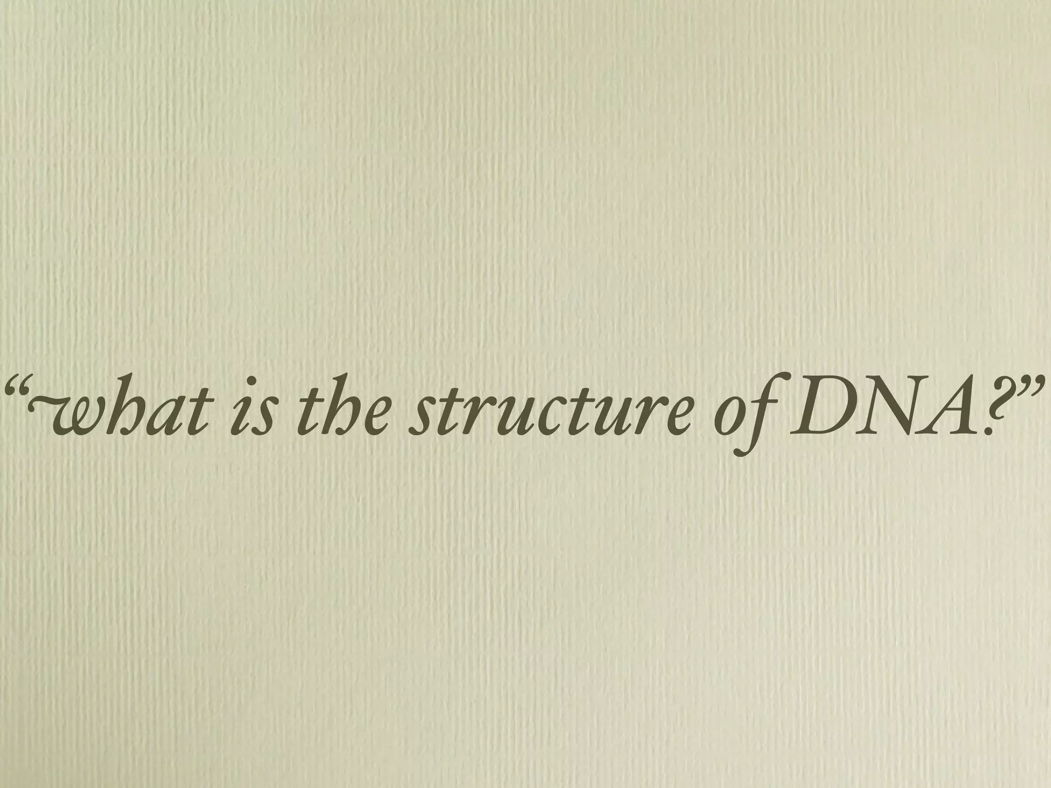 DNA Lecture slides | PDF
