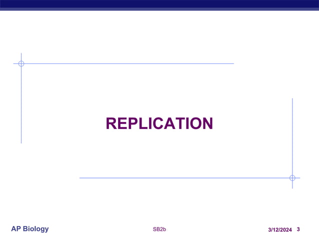DNA-Replication biology Lesson 3rd Quarter | PPT