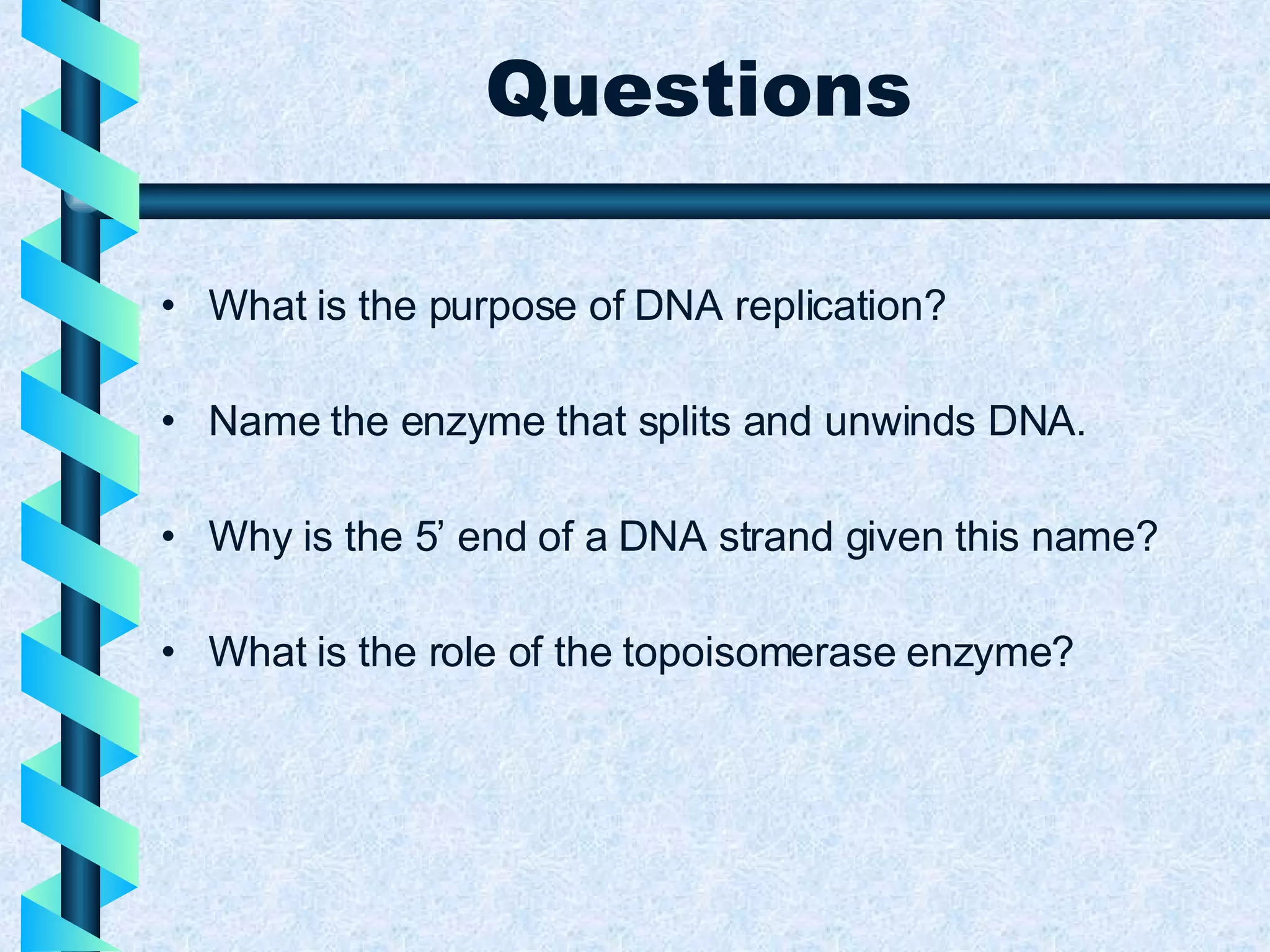 Dna Replication Answer Gaps | PPT