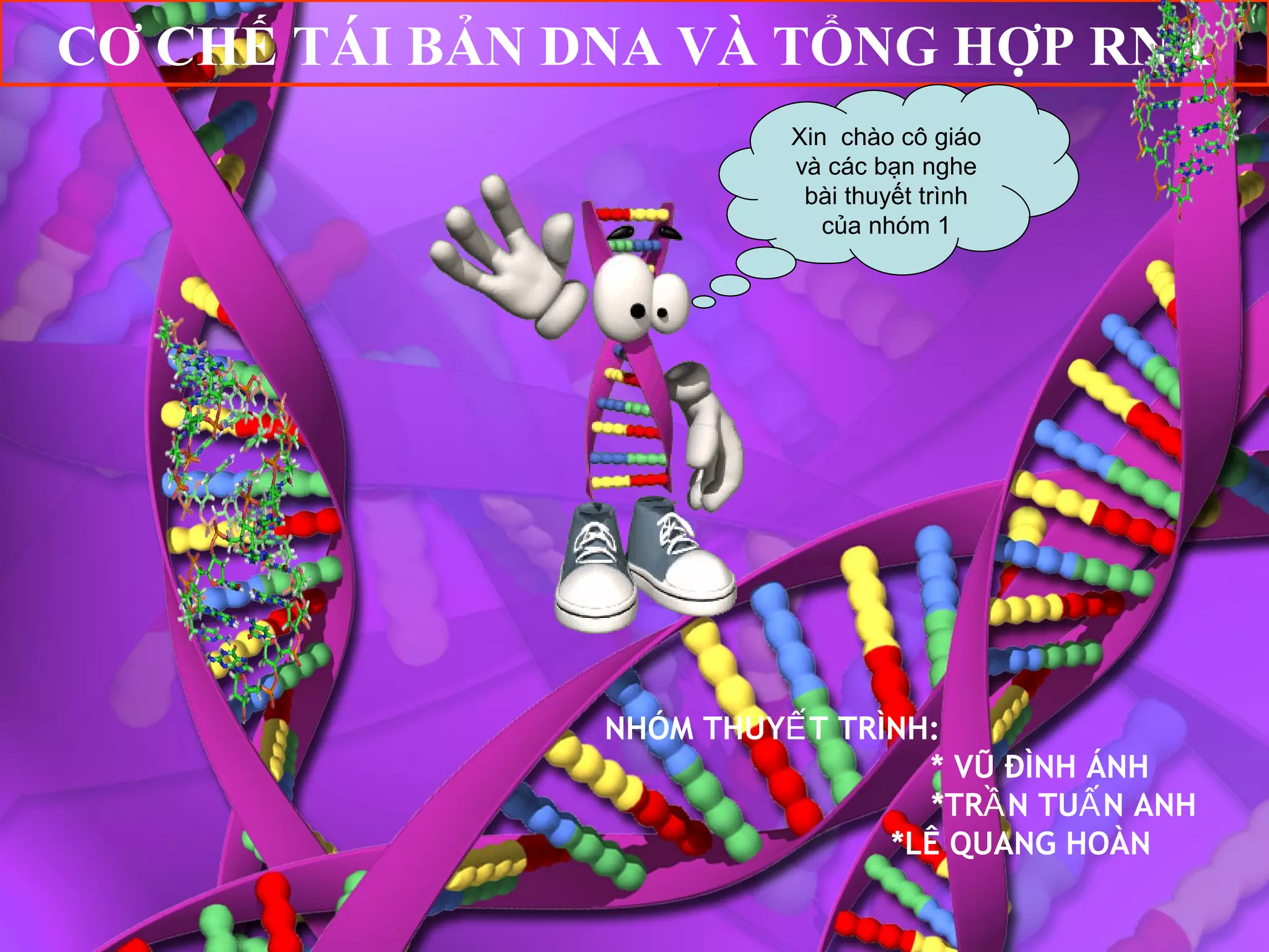 Bài giảng về DNA và RNA | PPT