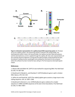 Dna sequencing | PDF | Chemistry | Science