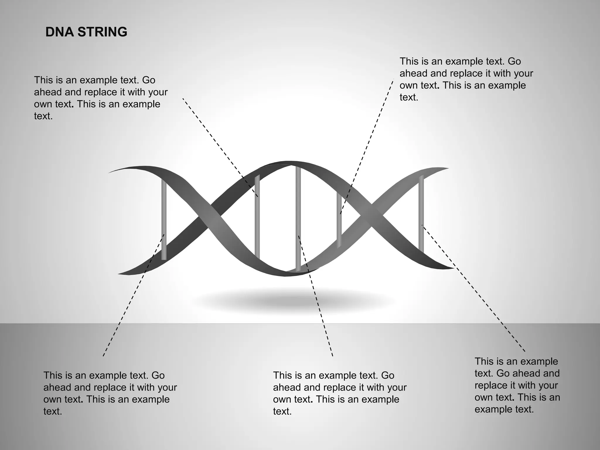 DNA Strand Diagram for PowerPoint | PPT