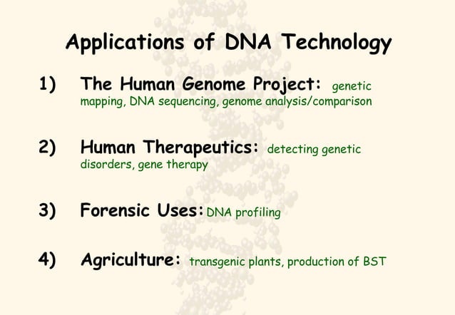 DNA Technology | PPT