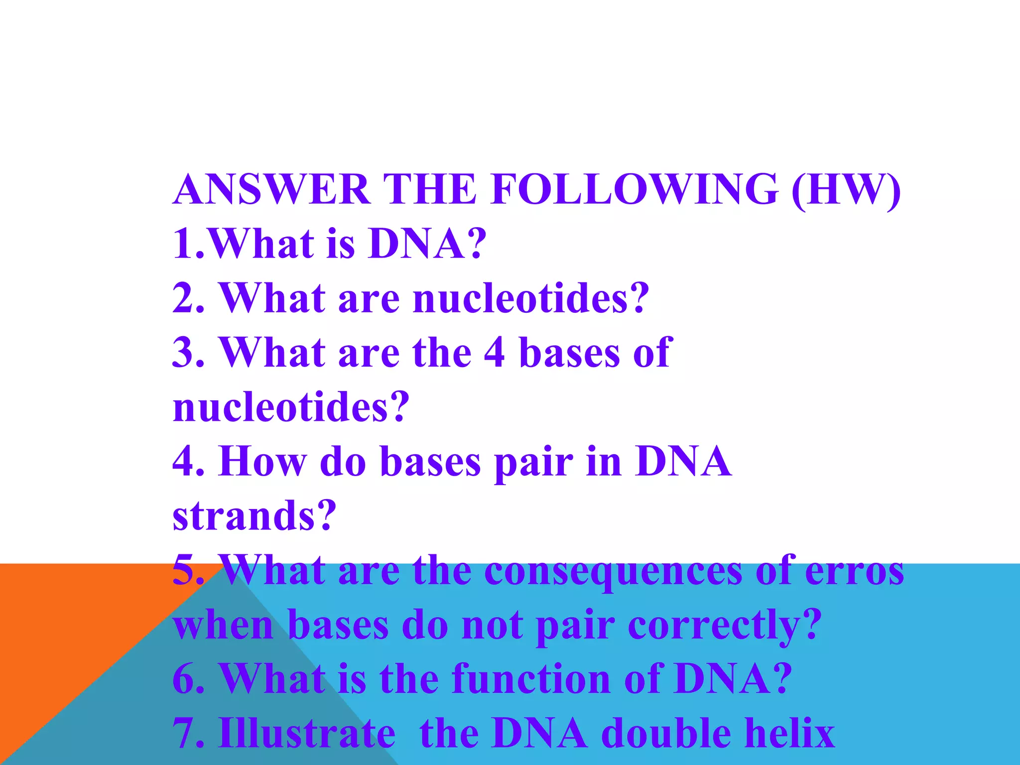 Dna 9th grade | PPT