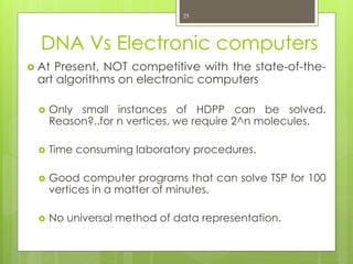 Dna algorithm ppt | PPT