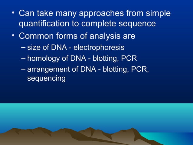 DNA analysis | PPT