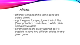 Dna and inheritance | ODP