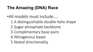 Dna and protein synthesis | PPTX