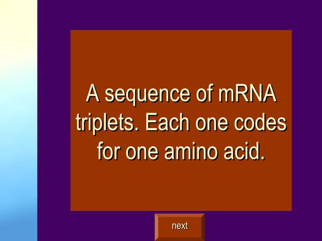 DNA & Protein Synthesis Jeopardy | PPT
