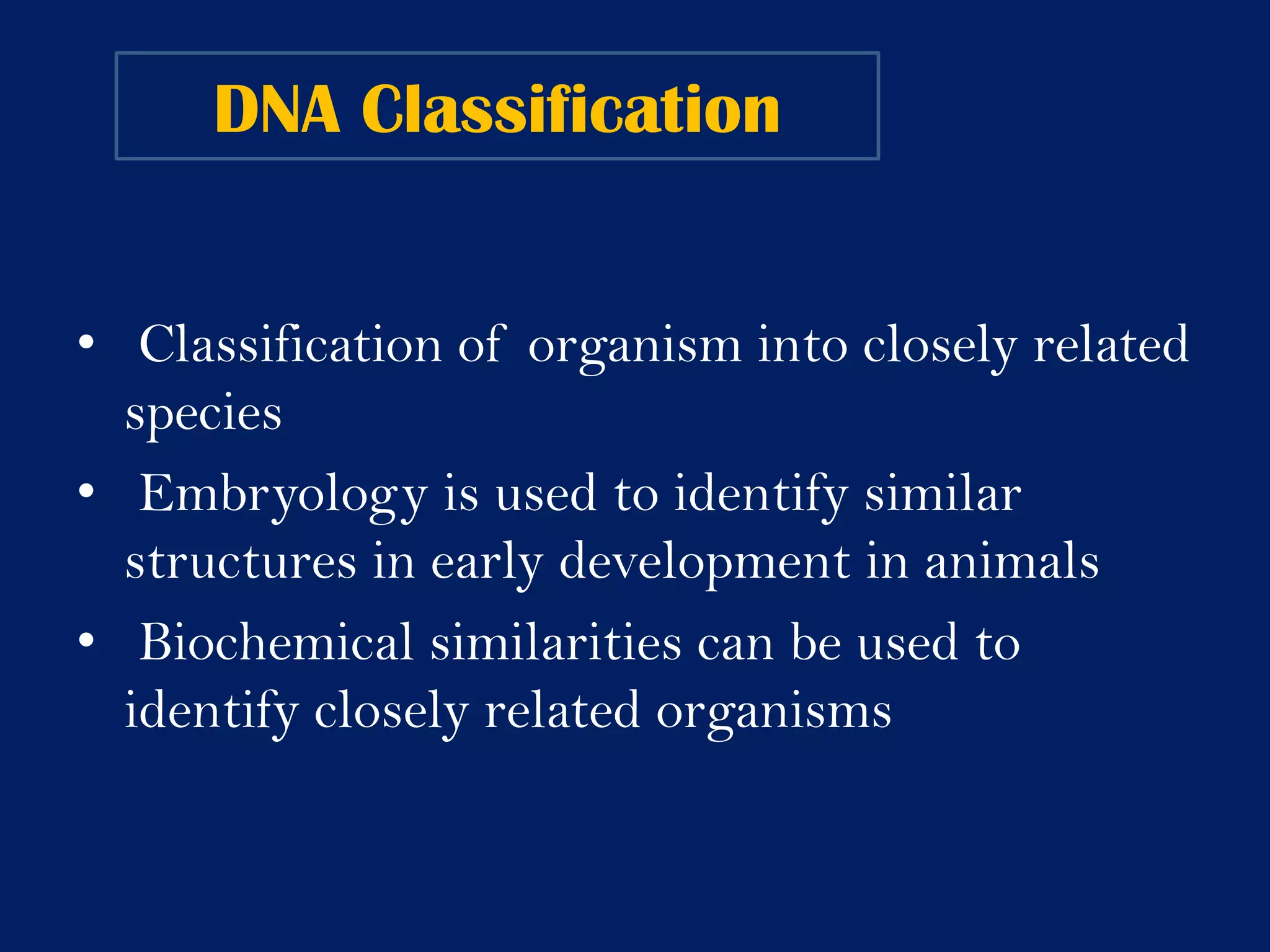 DNA and RAN based taxonomy in animals | PDF